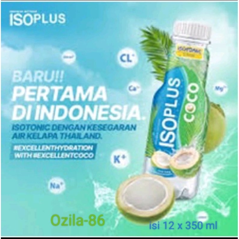 Jual ISOPLUS COCO isi 12 x 350 ml | Shopee Indonesia