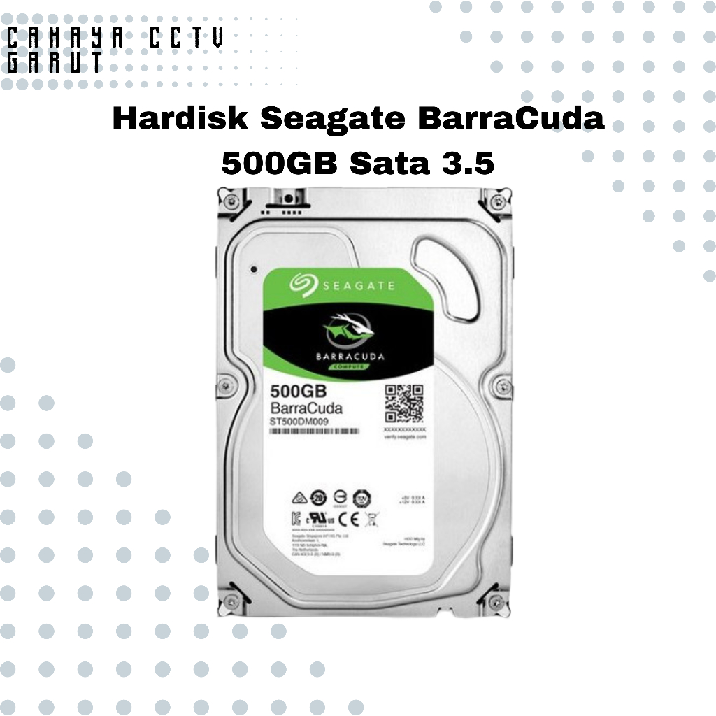 Jual Hardisk HDD Seagate BarraCuda 500GB GARANSI GANTI BARU | Shopee ...