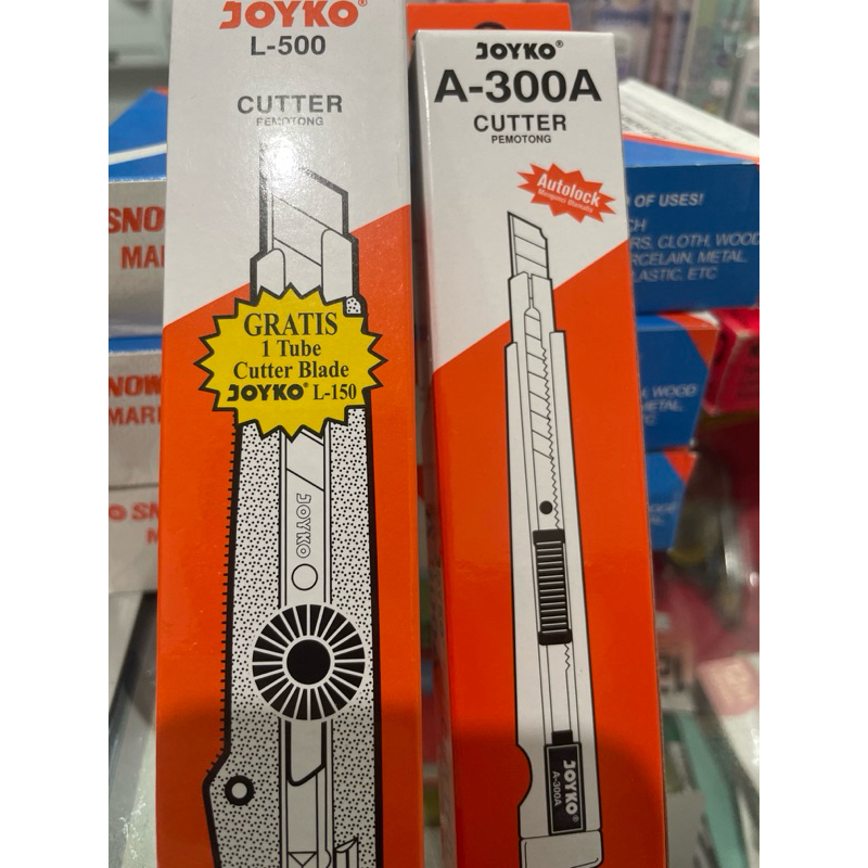 Jual Cutter Joyko besar dan kecil L-500 dan A-300A | Shopee Indonesia