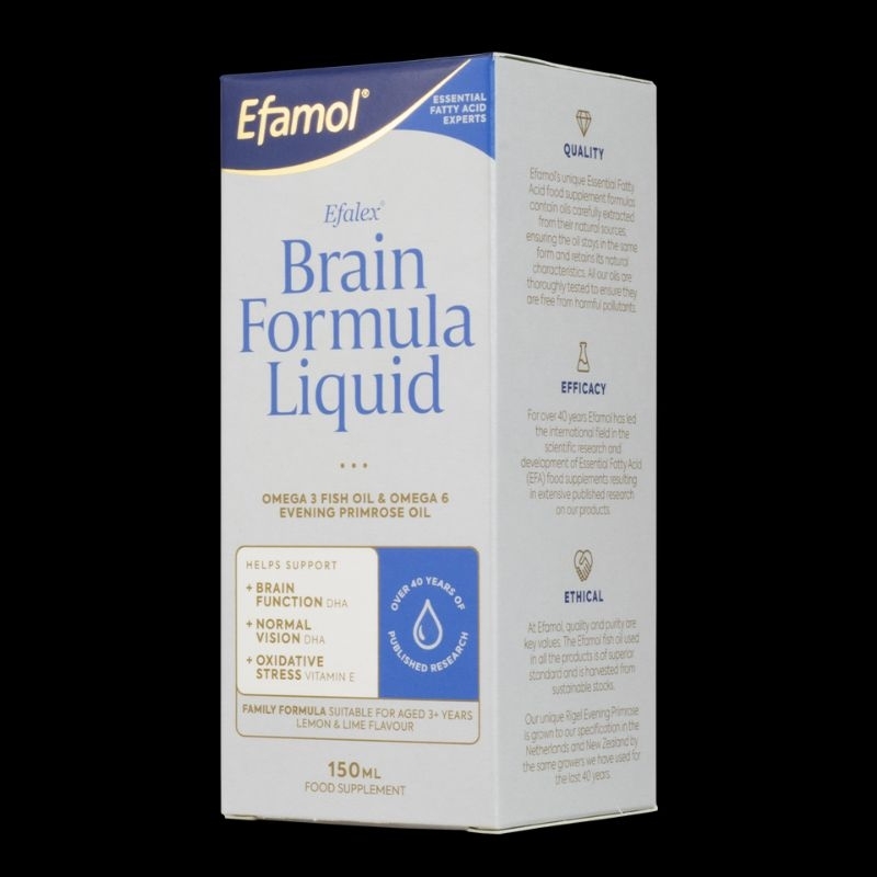 Jual Efamol Efalex Brain Formula Liquid 150ml | Shopee Indonesia