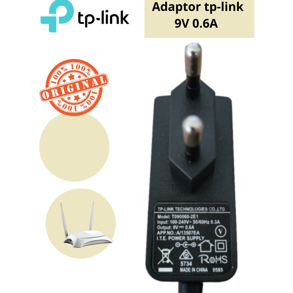 Jual Sangat Nyaman ADAPTOR 9V 6A ORIGINAL SUPPORT DTP DAN TP ADAPTER ...