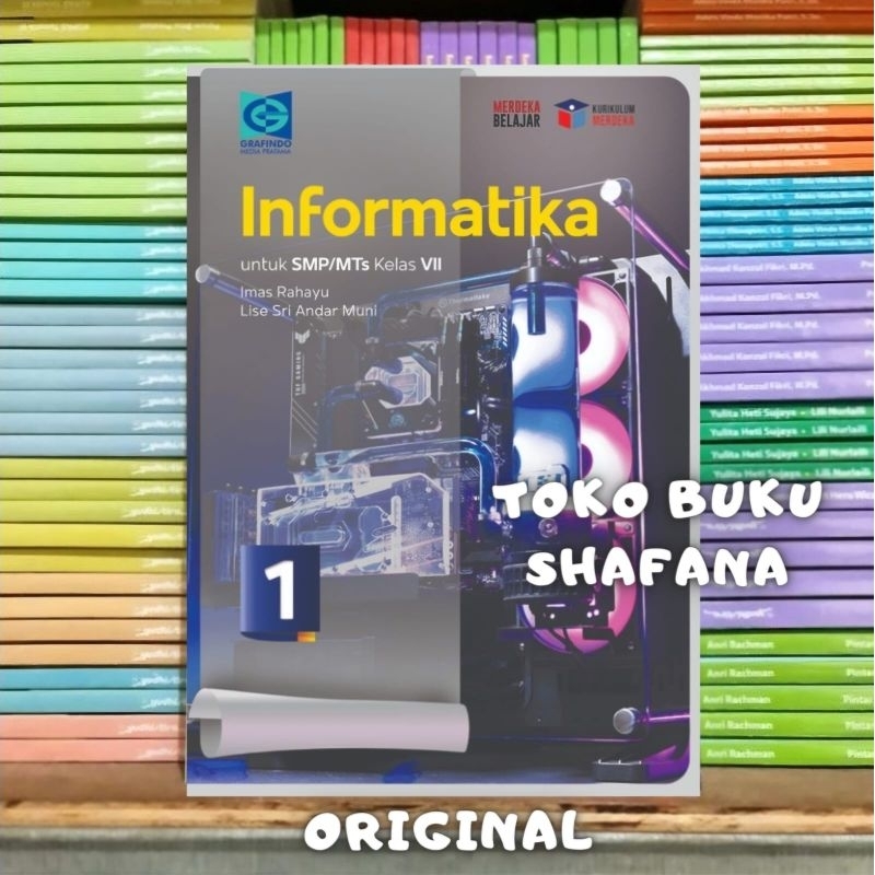 Jual Buku Informatika SMP Kelas 7 8 9 / 1 2 3 Grafindo Kurikulum Merdeka Original | Shopee Indonesia