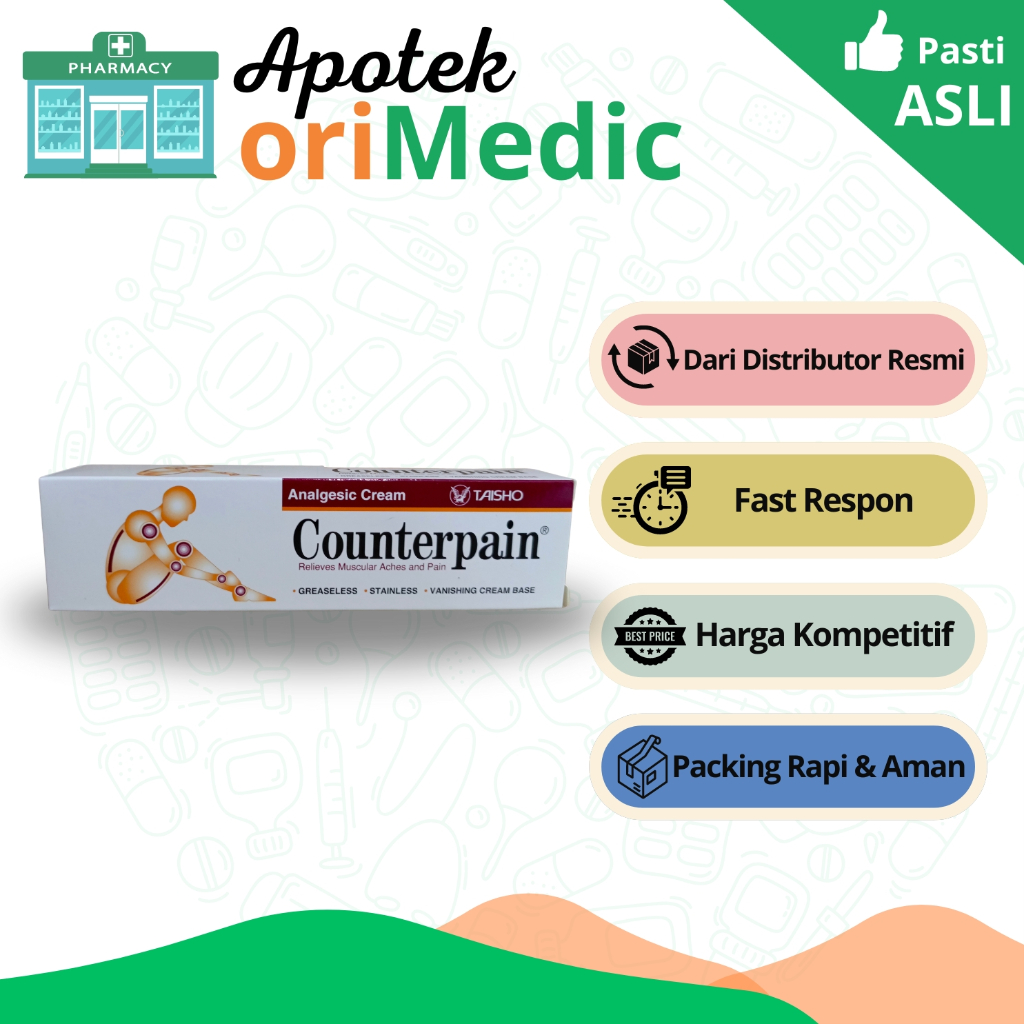 Jual Counterpain Cream 30 g | Shopee Indonesia
