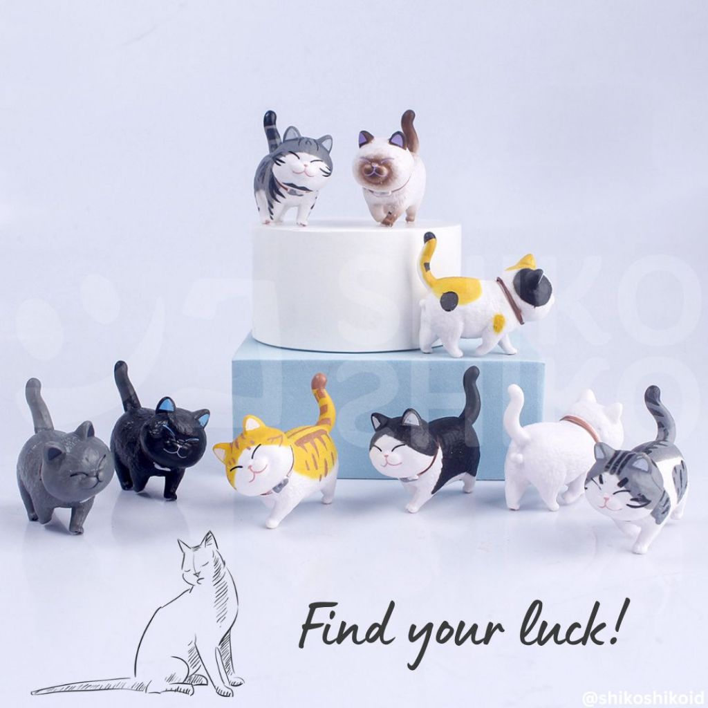 Jual FGkcr Figure Blind Kejutan Kucing Random Kucing Berhala Tanpa Box ...