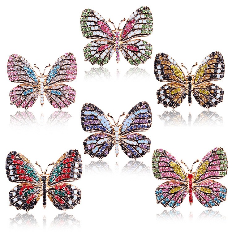 Jual Bros Kupu kupu Premium | Fashion Brooch | Bross Butterfly Full ...