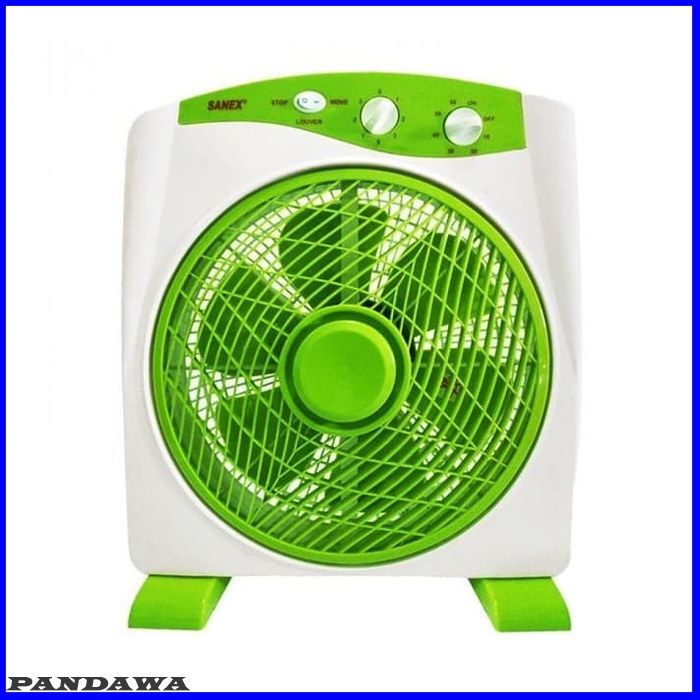 Jual Kipas Angin Kotak Box Fan Kipas Duduk SANEX 12 inch - 30 cm sb818 ...