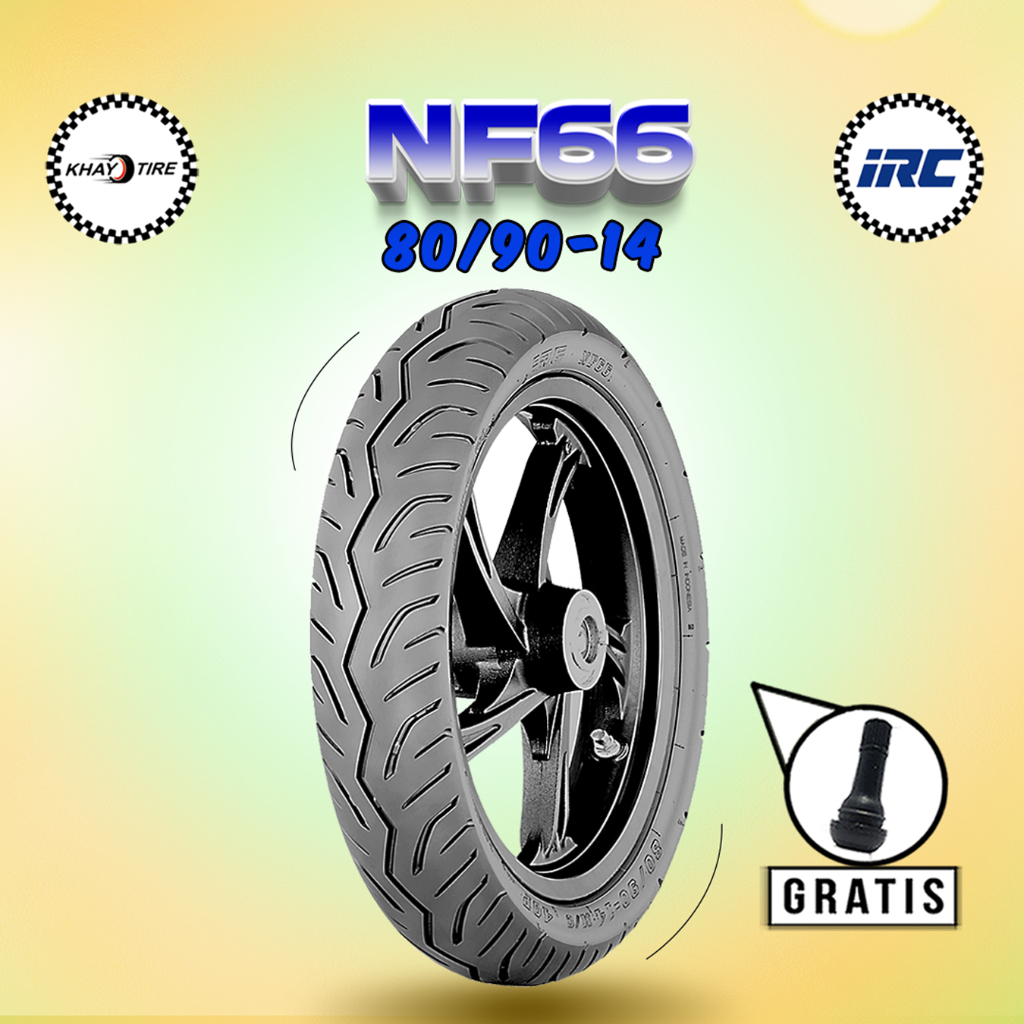 Jual Promo Ban Motor Matic IRC NF66 80/90 Ring 14 Tubeless | Shopee ...