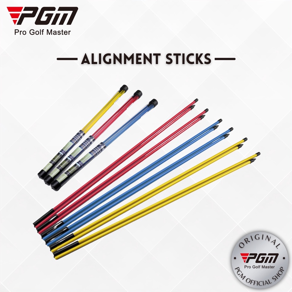 Jual KODE D2N PGM Golf Alignment Stick Set Swing Path Indicator Trainer ...