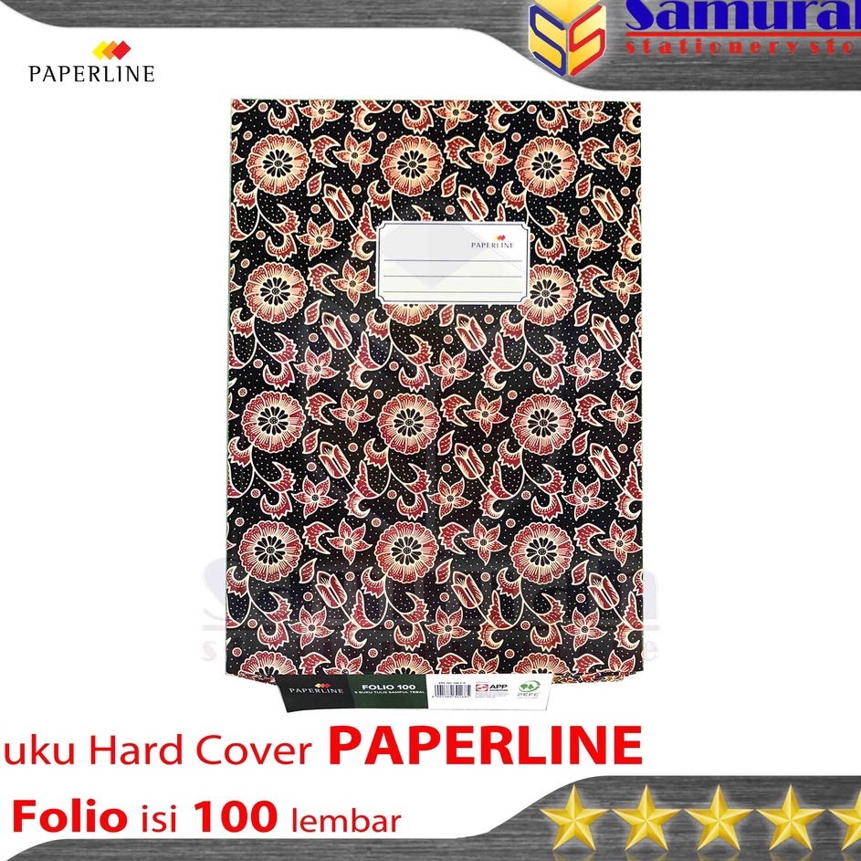 Jual Serbu Obral Buku Hard Cover Paperline Folio isi 1 lembar Buku ...