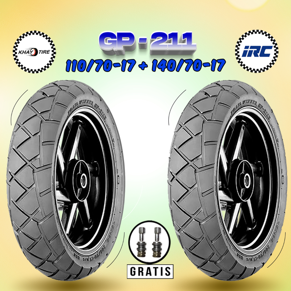 Jual Sepasang Ban Motor Yamaha XSR155 IRC GP-211 110/70 -17 dan 140/70 ...
