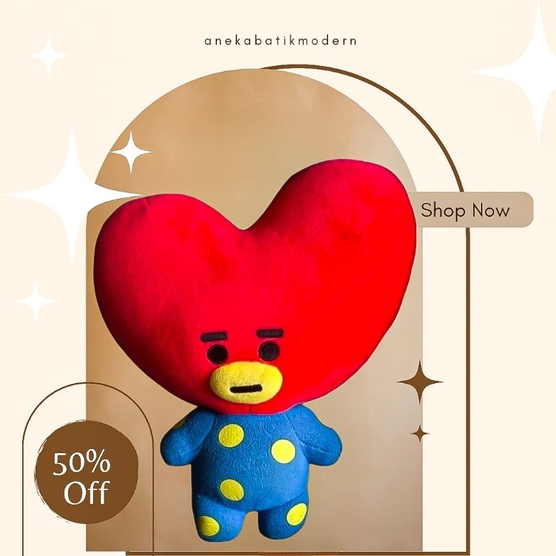 Jual ANEKA - BT21 Tata Doll Boneka V Taehyung BTS | Shopee Indonesia
