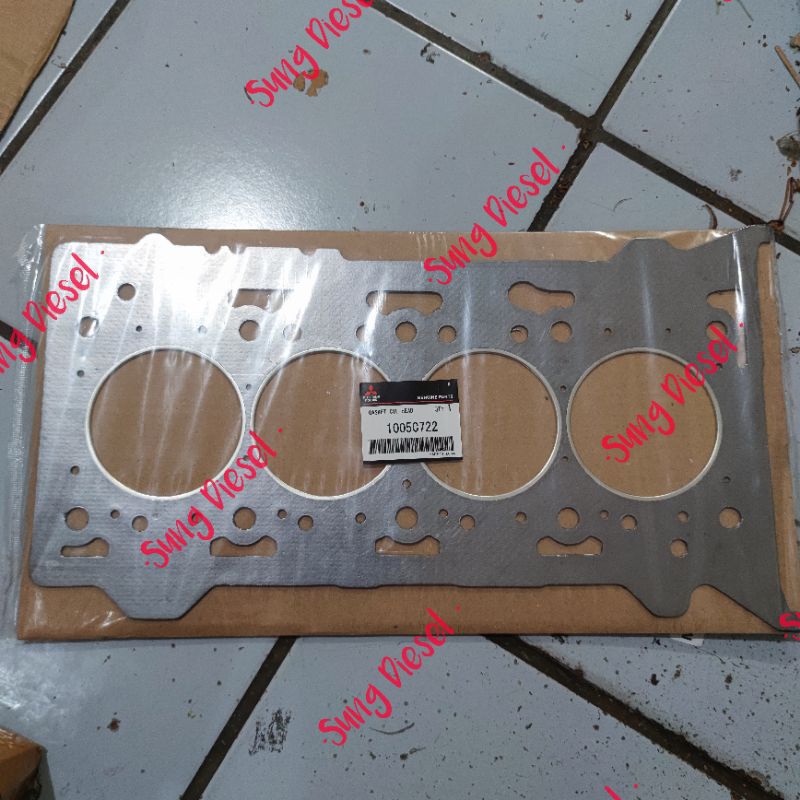 Jual paking head gasket cylinder head packing only pajero dakar new 4N15 | Shopee Indonesia