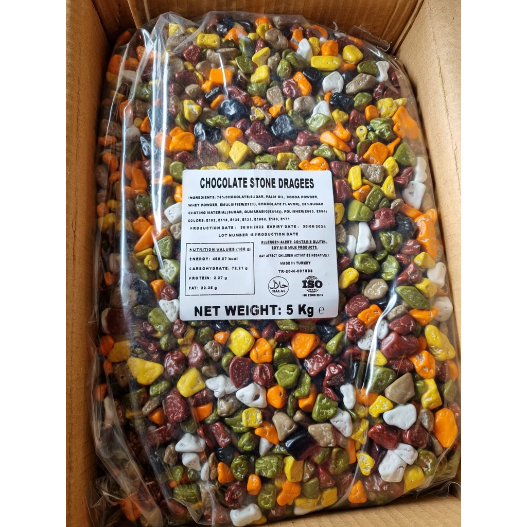 Jual Coklat Kerikil Fanatik Premium 1kg Dijamin Original Cokelat Turkey ...