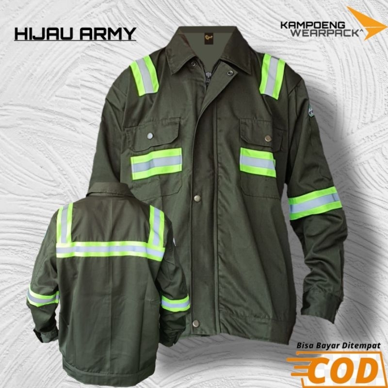 Jual Pakaian keselamatan kerja/wearpack Safty APD K3,Lengan panjang ...