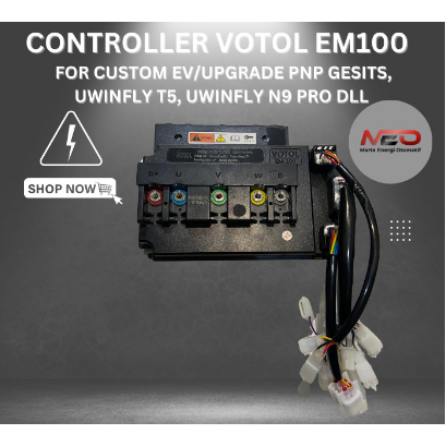 Jual CONTROLLER VOTOL EM100 FOR BLDC SEPEDA MOTOR LISTRIK CUSTOM ...
