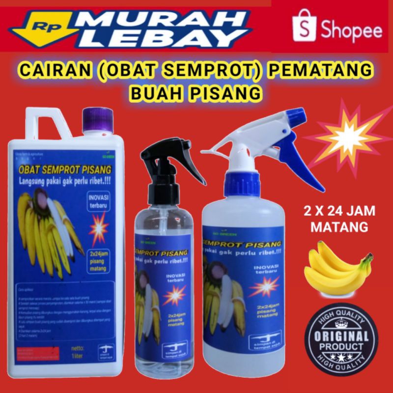 Jual Obat Semprot Pisang/Ethrel/Pemasak/Pematang Buah Pisang | Shopee ...