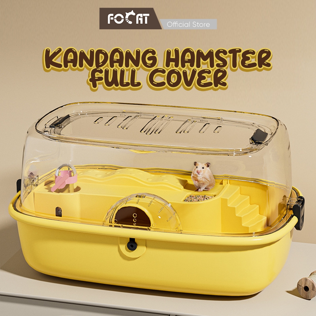 Jual FOCAT Kandang Hamster Super Besar F21 Travelling Box / Cage Cargo ...