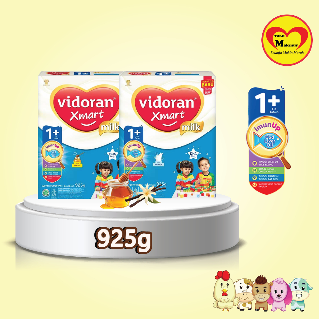 Jual Vidoran Xmart 3+ Vanila / Madu 925gr / Toko Makmur Dukuh Kupang ...