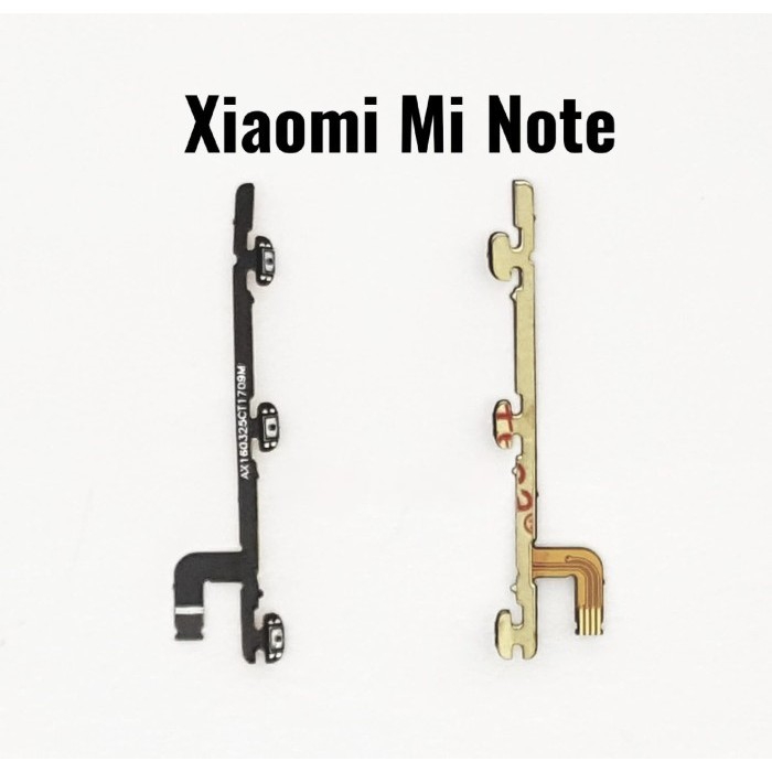 Jual Flexible power for Xiaomi Mi Note 1 Bamboo on off volume | Shopee ...