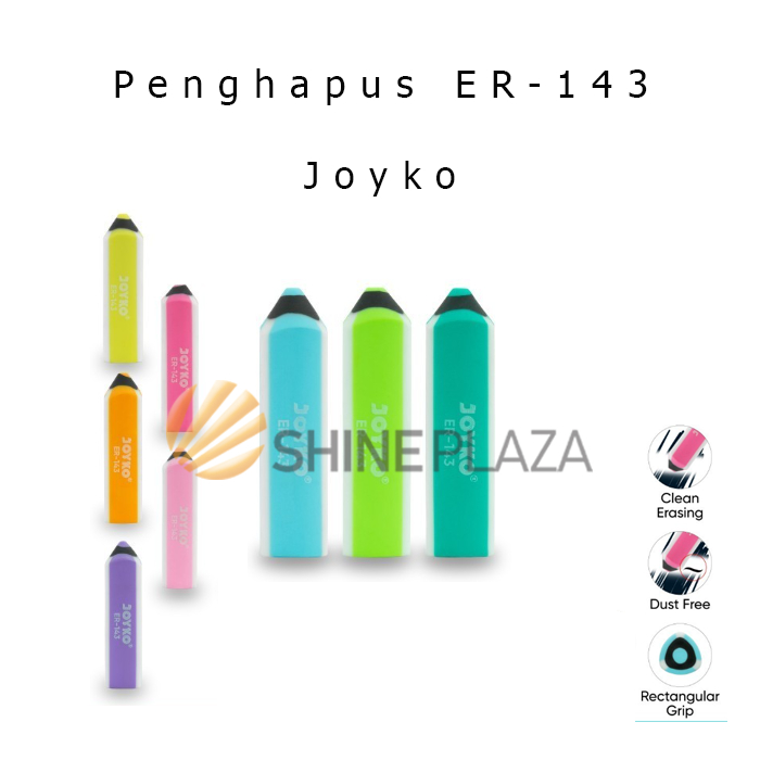 Jual Penghapus Pensil Warna Elastis Joyko ER-143 - Elastic Pencil ...