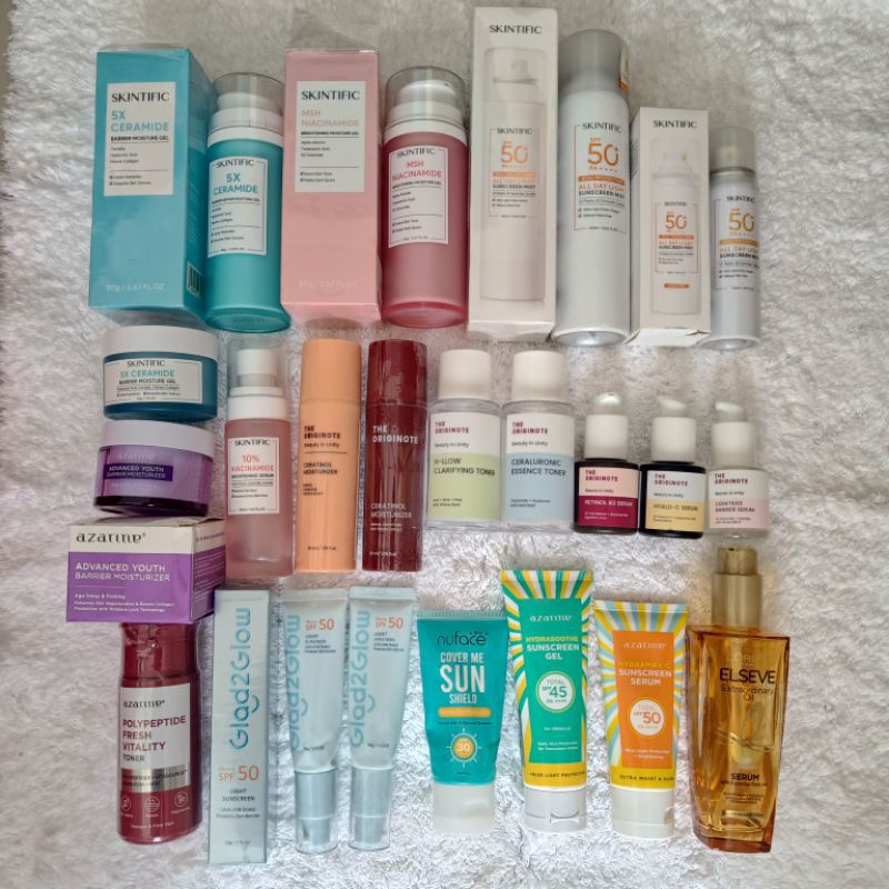 Jual Botol Kosong Skincare Empties The Originote / Skintific / Azarine ...