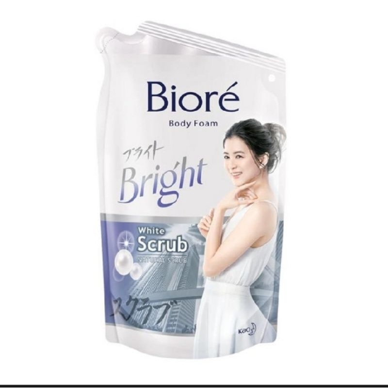 Jual biore bright white scrub 380ml | Shopee Indonesia
