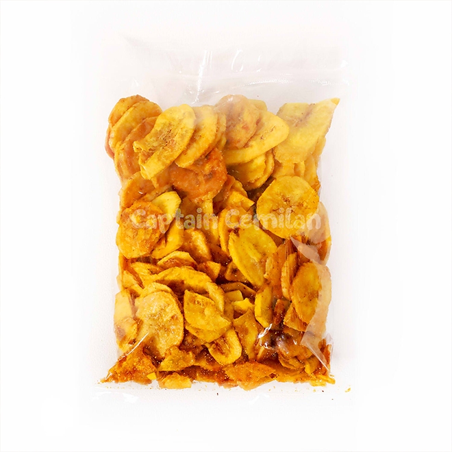 Jual 250Gram Keripik Pisang Manis renyah dibalut lelehan gula pasir ...