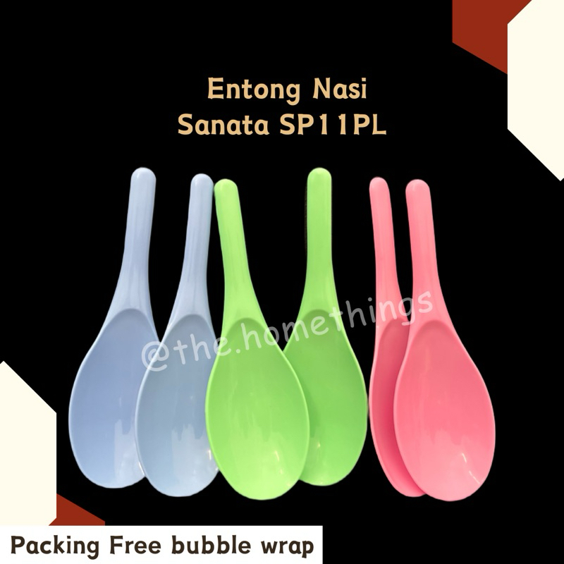Jual SENDOK NASI PLASTIK SANATA SP11PL / ENTONG NASI PLASTIK MURAH DAN ...