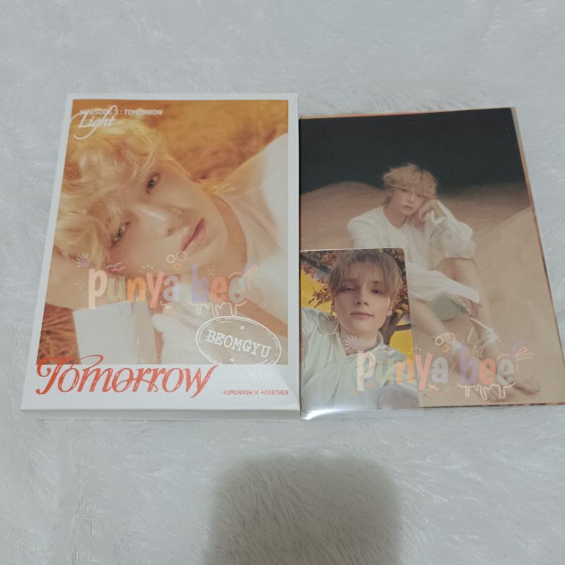 Jual [READY] TXT TOMORROW X TOGETHER MINISODE 3 LIGHT UNSEALED BEOMGYU ...