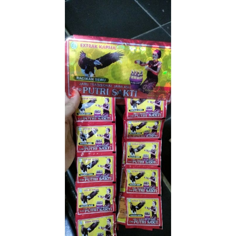 Jual Jamu putri sakti racik sewu kapsul isi 20sachet | Shopee Indonesia