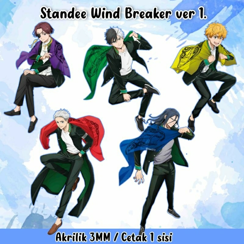 Jual Wind Breaker / Standee Akrilik Wind Breaker / Wind Breaker Action ...
