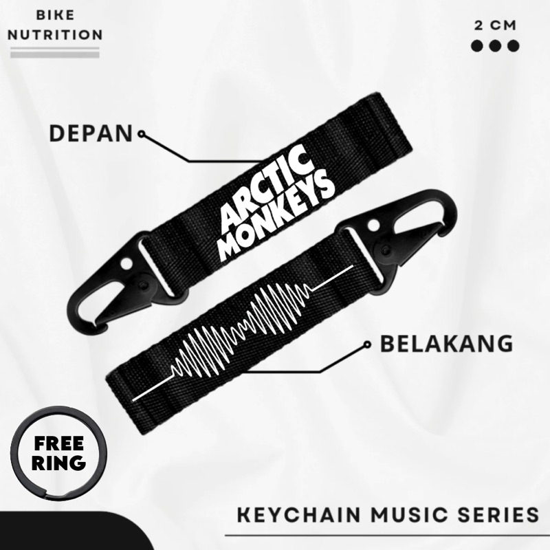 Jual GANTUNGAN KUNCI BAND ARTIC MONKEYS KEYCHAIN ARTICS MONKEY KEY ...