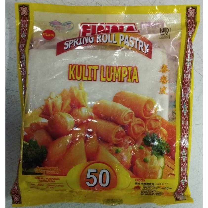 Jual Finna spring roll pastry Kulit Pangsit kecil | 50 lembar | Shopee ...