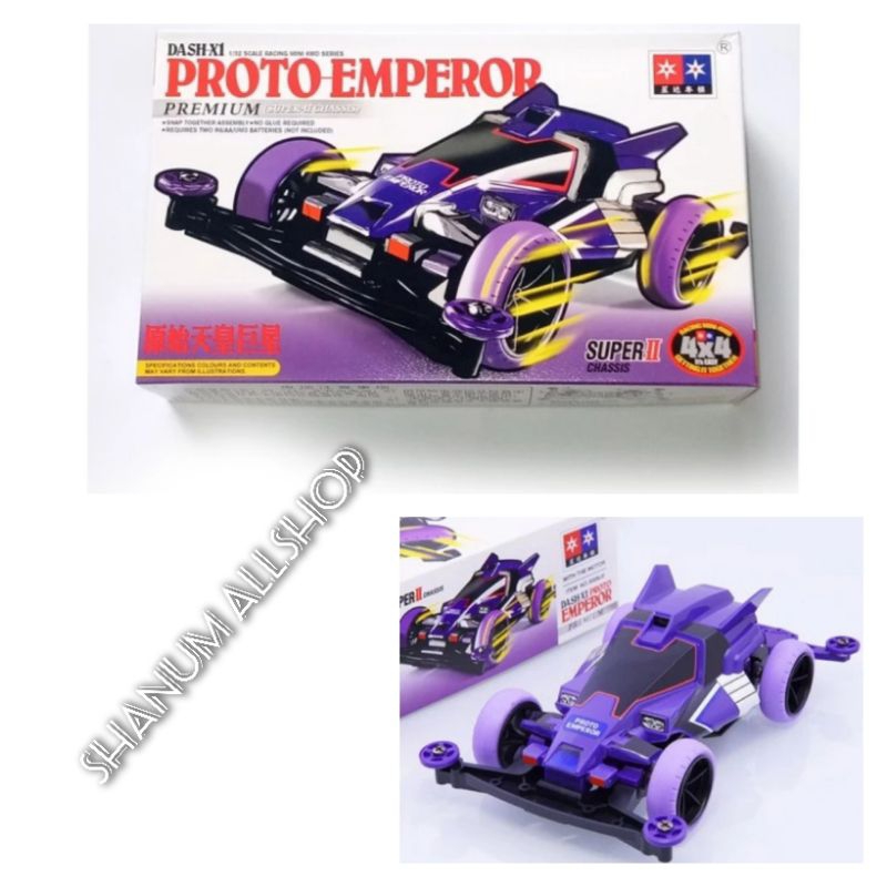 Jual DAXING MINI 4WD PROTO EMPEROR PREMIUM [ SUPER 2 CHASSIS] | Shopee ...