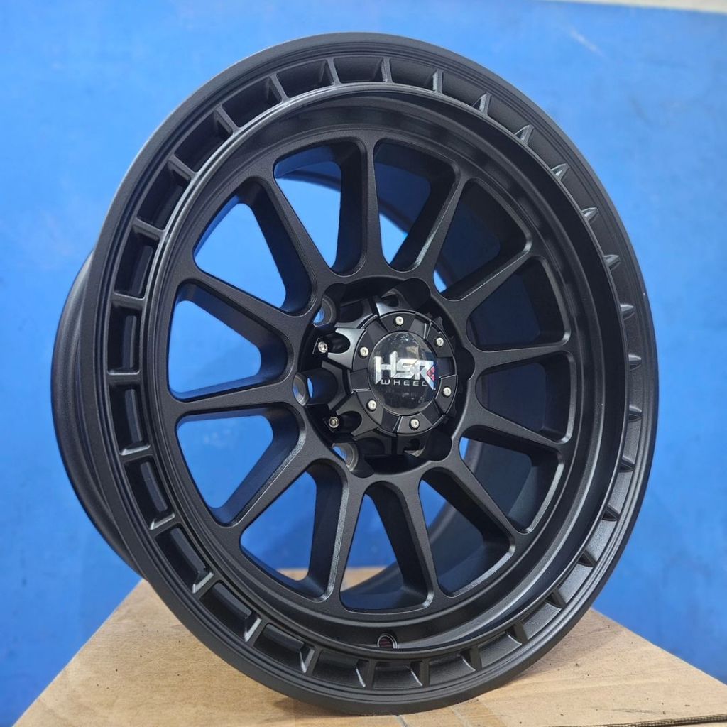 Jual velg mobil ring 17 pcd 6x139 HSR OGORI hitam pas di triton Pajero ...