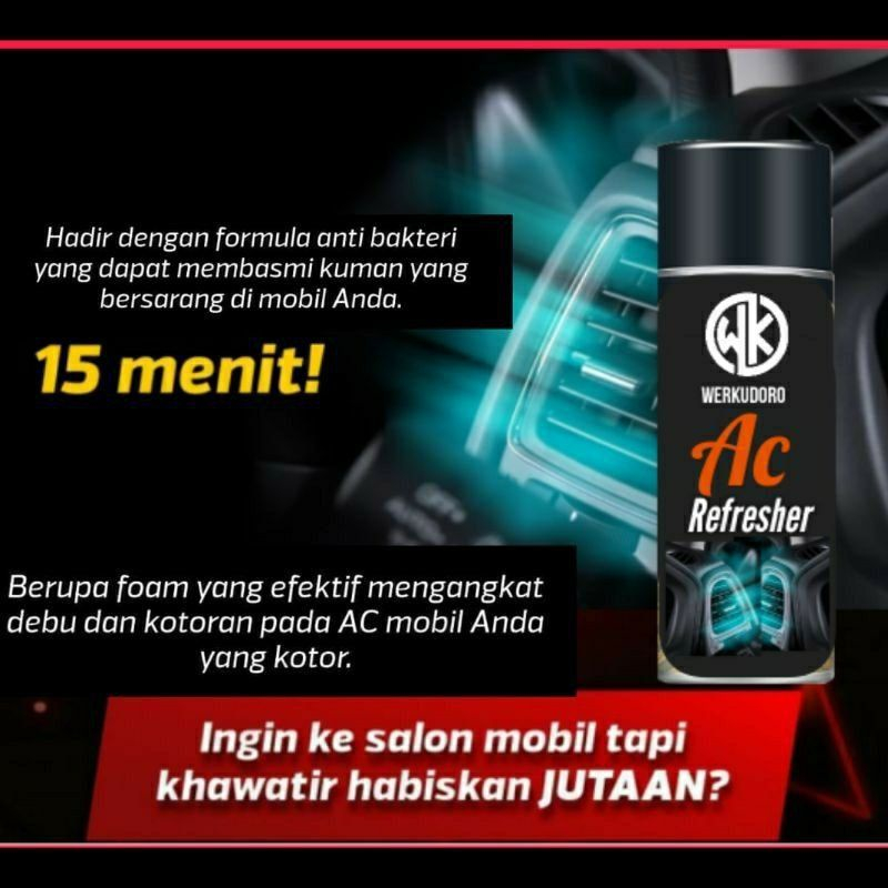 Jual Pembersih Ac mobil / Ac refresher mobil / Ac cleaner / Penyegar ...