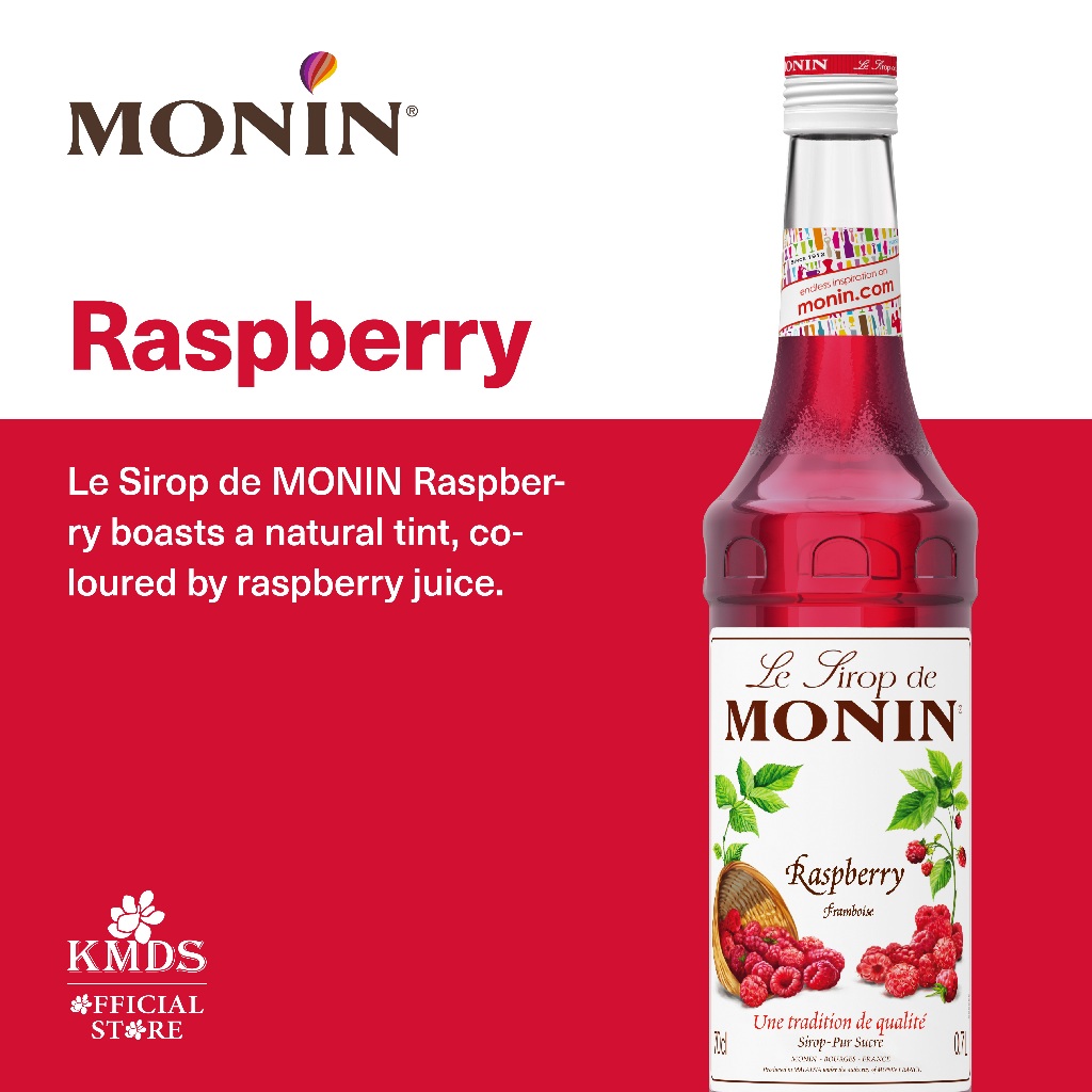 Jual MONIN Raspberry syrup 70 CL 700 ML | Shopee Indonesia