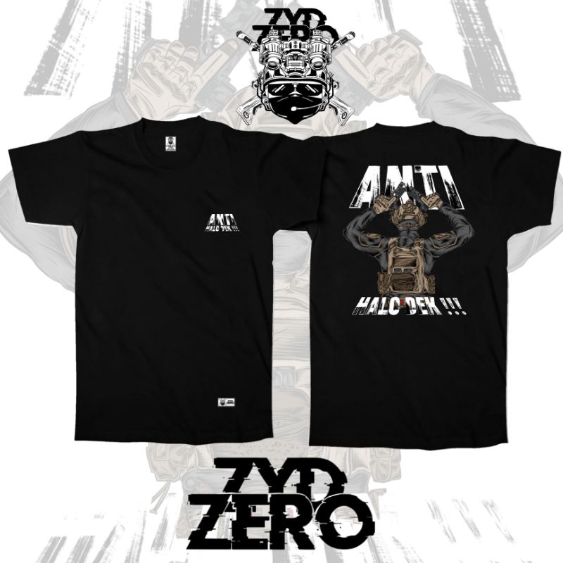 Jual zydzero kaos tactical/anti halo dek version/ tactical tshirt/kaos cowo/kaos murah | Shopee ...
