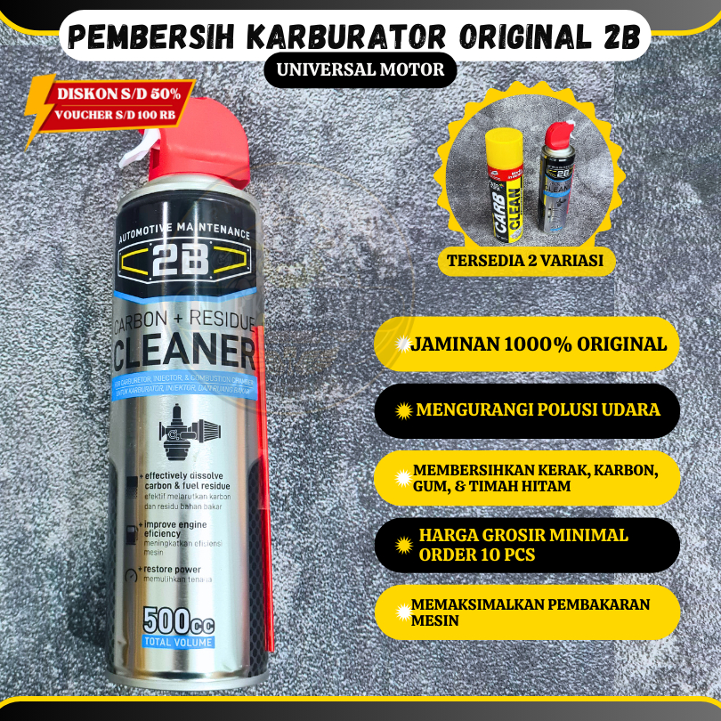 Jual Pembersih Karburator Carburetor Cleaner 500 CC ORIGINAL 2B BY ...