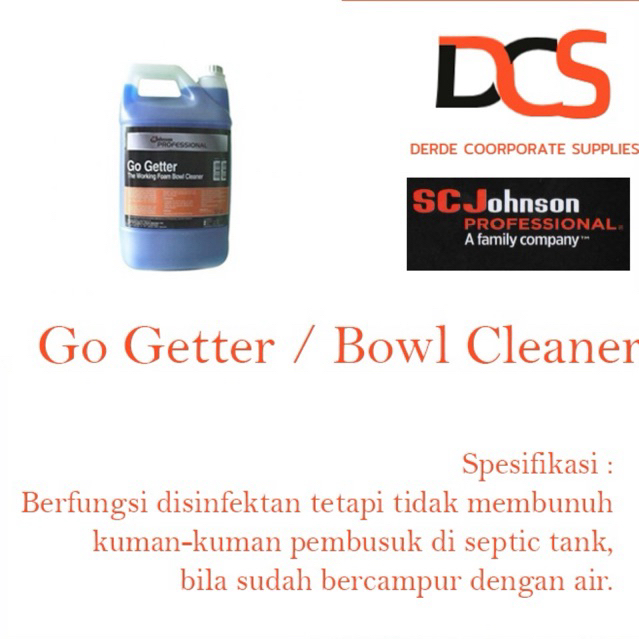 Jual SC Johnson Go Getter / Bowl Cleaner | Shopee Indonesia