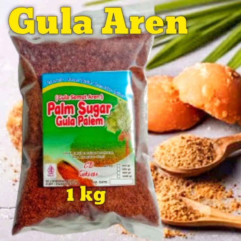 Jual Gula aren 1 kg / palm sugar / gula semut | Shopee Indonesia