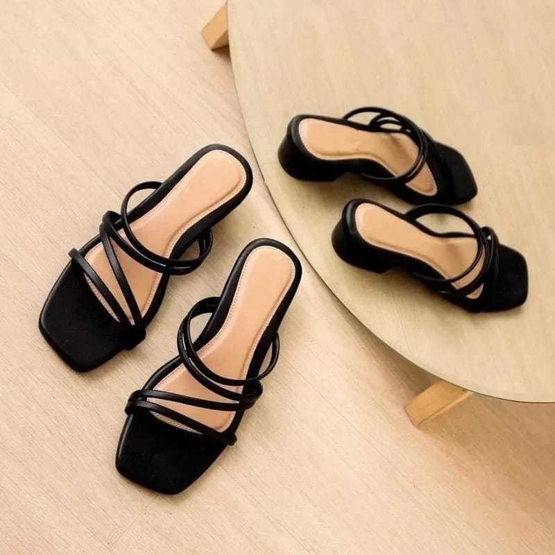 Jual SANDAL HEELS CINDY HAK TAHU 3CM/SANDAL MURAH KEKINIAN/SANDAL ...