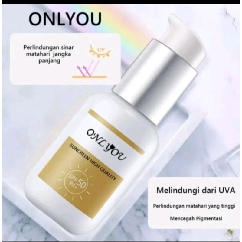 Jual ONLYOU SUNSCREEN SPF 50+ PA+ BPOM ORIGINAL | Shopee Indonesia