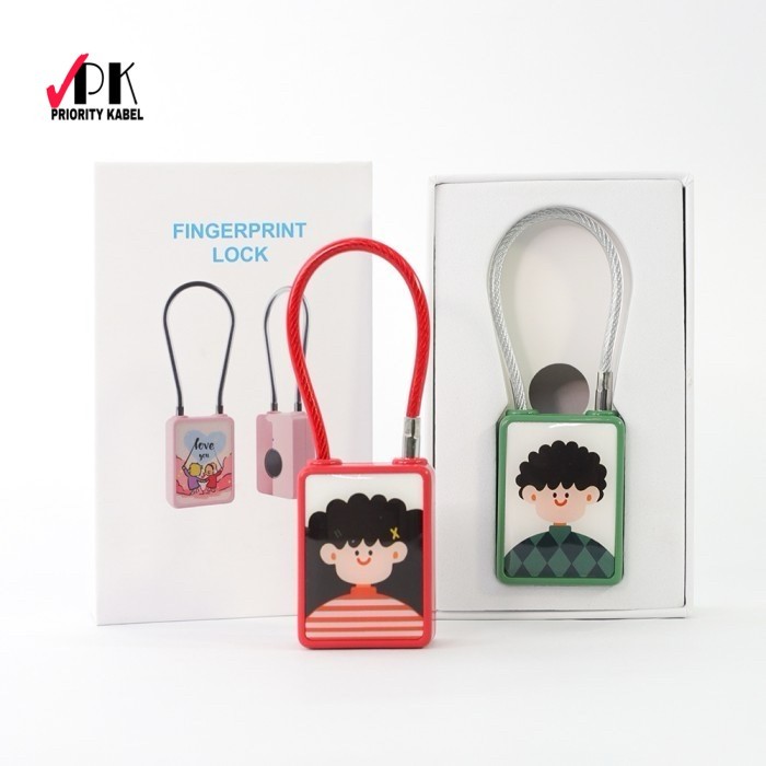 Jual EXCLUSIVE! Gembok Sidik Jari Pintar Serbaguna Lucu Smart ...