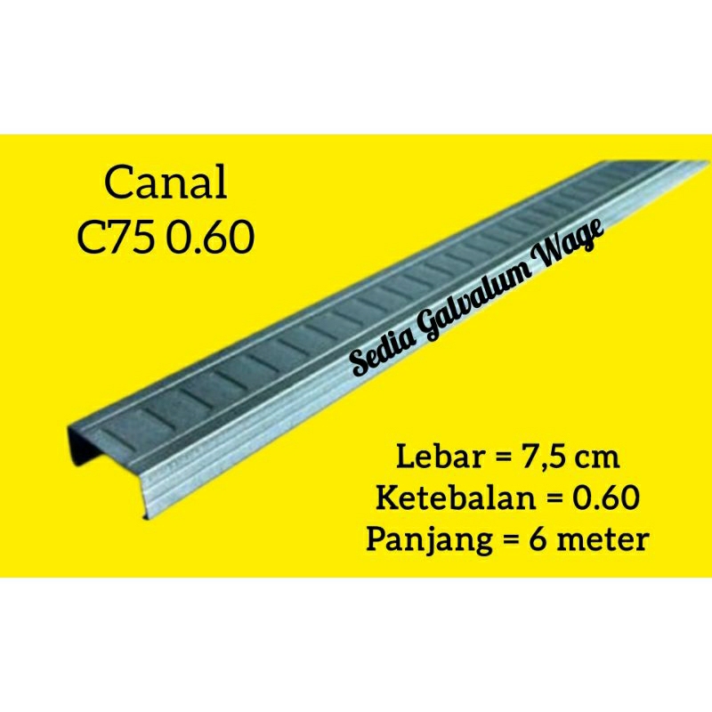 Jual Canal C75 0.60 B-Truss (pengiriman mengunakan armada toko) | Shopee Indonesia