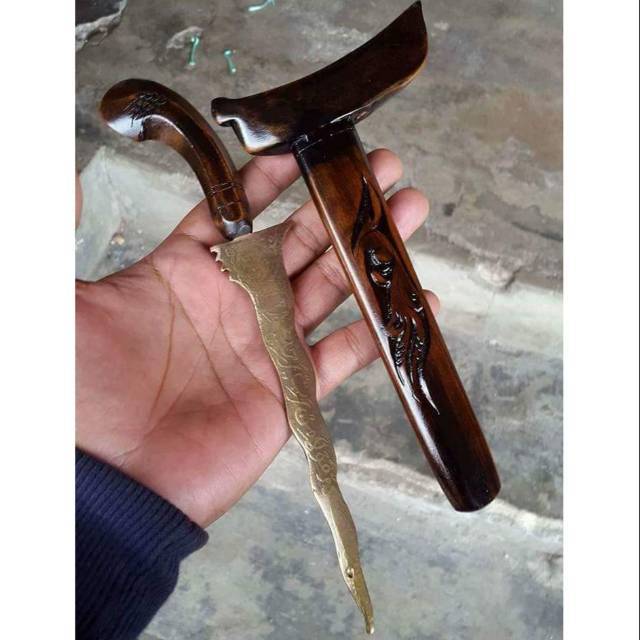 Jual Pisau keris mini keris ukir nusantara kuningan | Shopee Indonesia