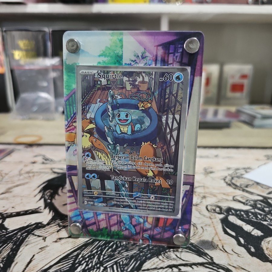 Jual stand squirtle promo harta berkilau ar pokemon tcg indonesia ...
