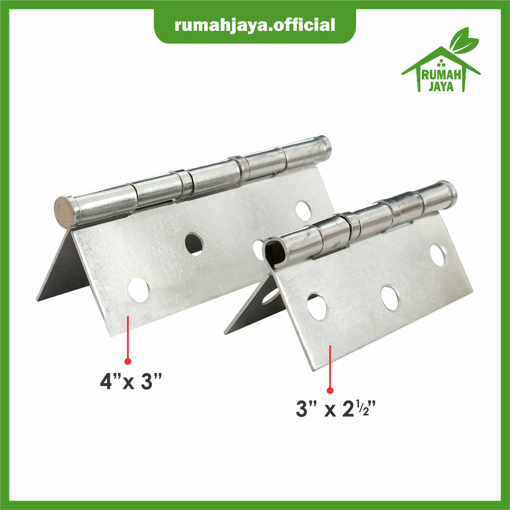 Jual RJO - Engsel Pintu Rumah 3" 4" inch / Engsel Pintu / Engsel ...
