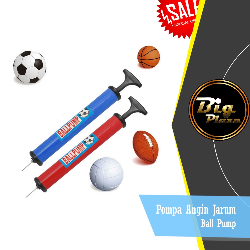 Jual Pompa Angin Jarum Manual Pompa Bola Basket Inflating Ball Pump ...