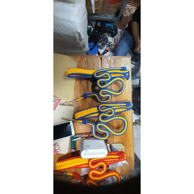 Jual talikur komando taruna warna kuning list biru di fisi dpm sudah di bentuk nestel satu bisa ...